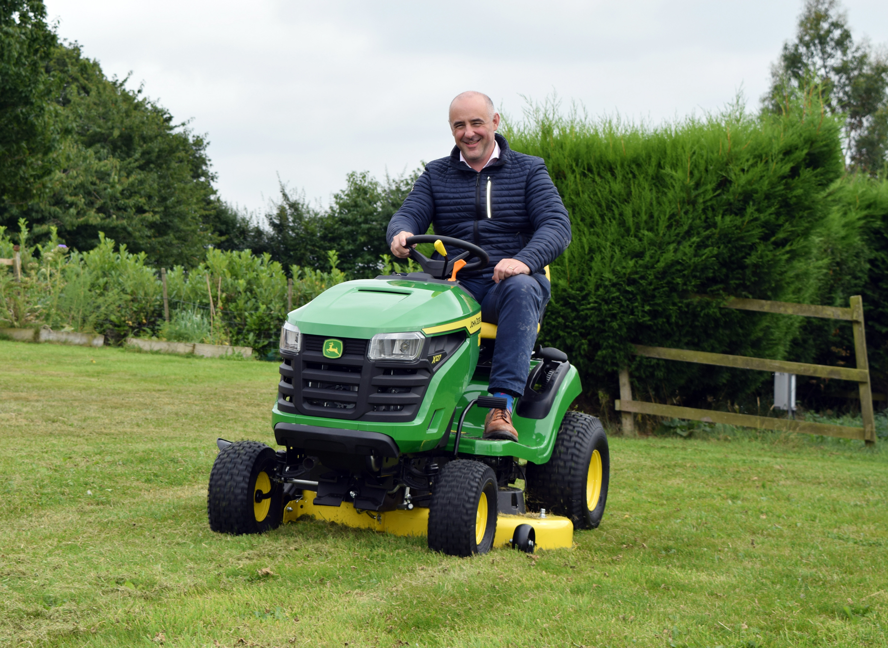 Jack Fairhead wins John Deere X127 mower - Landscaping Matters
