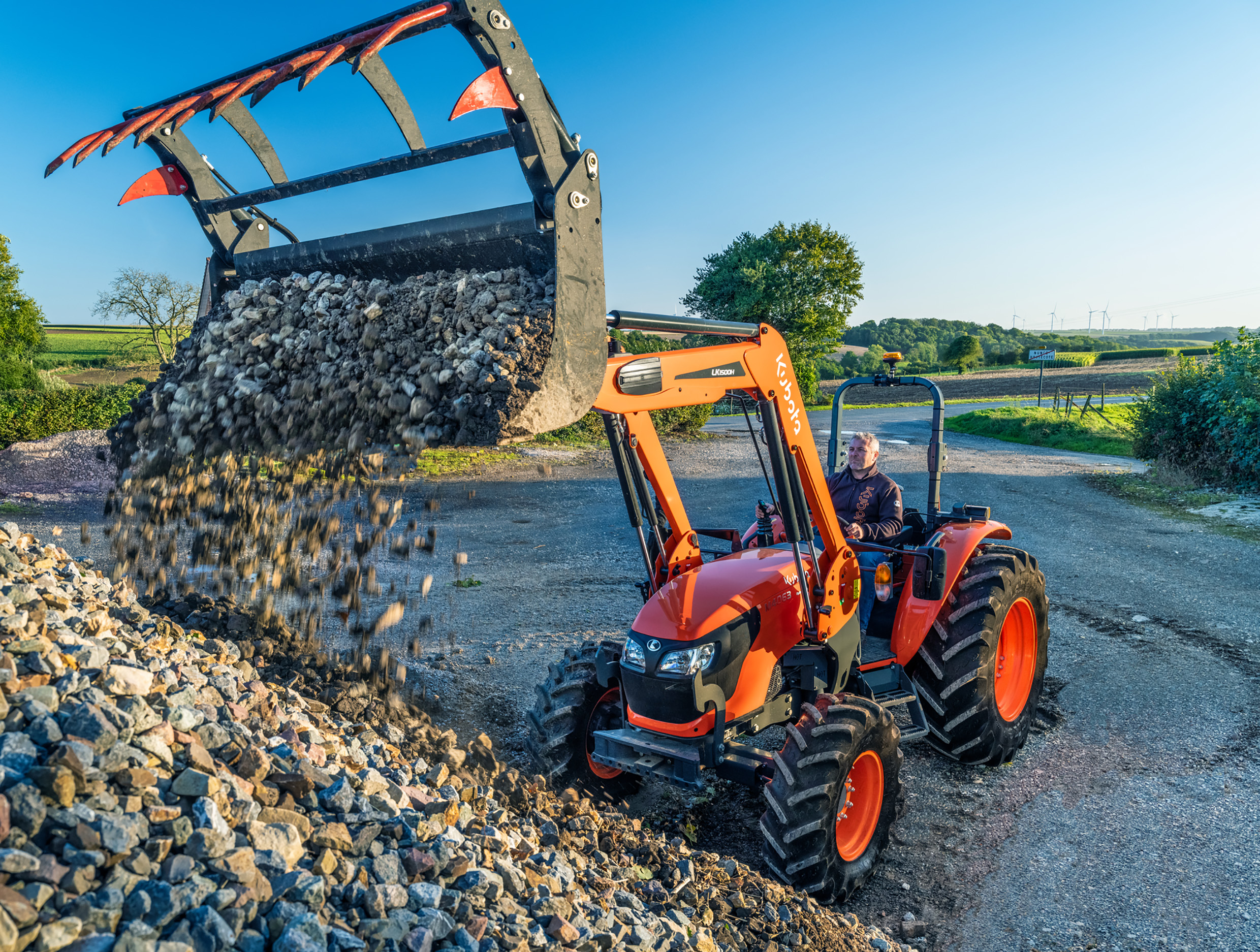 Kubota loader range for M-series tractors - Landscaping Matters