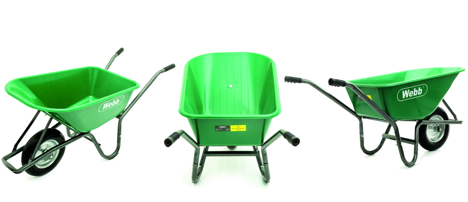 Wheely good! New Webb Wheelbarrow with puncture proof wheel ...