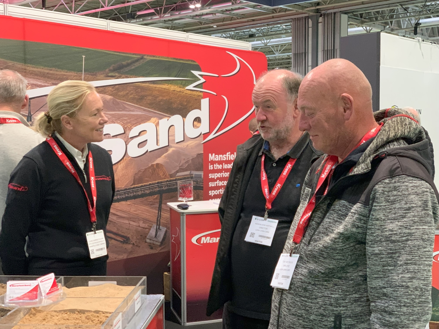 Transform your turf: Mansfield Sand at SALTEX 2025